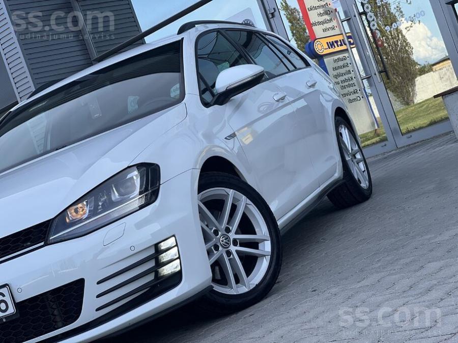 White Volkswagen Golf 2015 in Jekabpils, with an engine capacity of 2.00 L and mileage of 292 thousand km for 11300 €, photo 28 on AUTOMOTO.COM.LV
