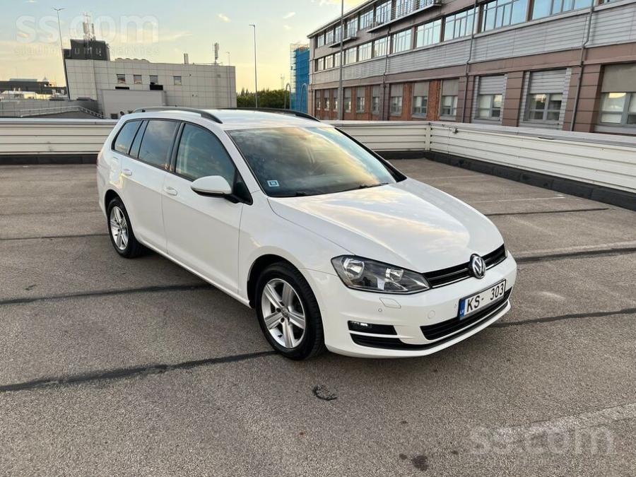 Balts Volkswagen Golf 2015 Rīga, ar dzinēja tilpumu 1.60 L un nobraukumu 220 tūkst. km par 8450 €, foto 3 vietnē AUTOMOTO.COM.LV