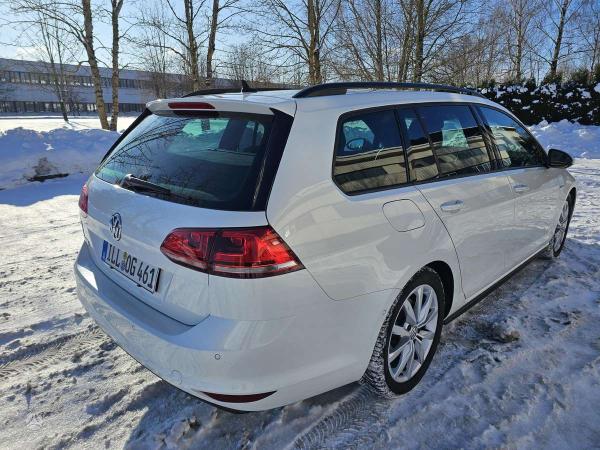 Balts Volkswagen Golf 2015 Telšiai, ar dzinēja tilpumu 1.97 L un nobraukumu 164 tūkst. km par 9100 €, foto 3 vietnē AUTOMOTO.COM.LV
