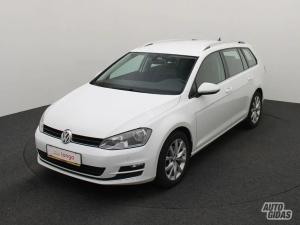 White Volkswagen Golf 2015 in Vilnius, with an engine capacity of 1.60 L and mileage of 284 thousand km for 6099 €, photo  on AUTOMOTO.COM.LV