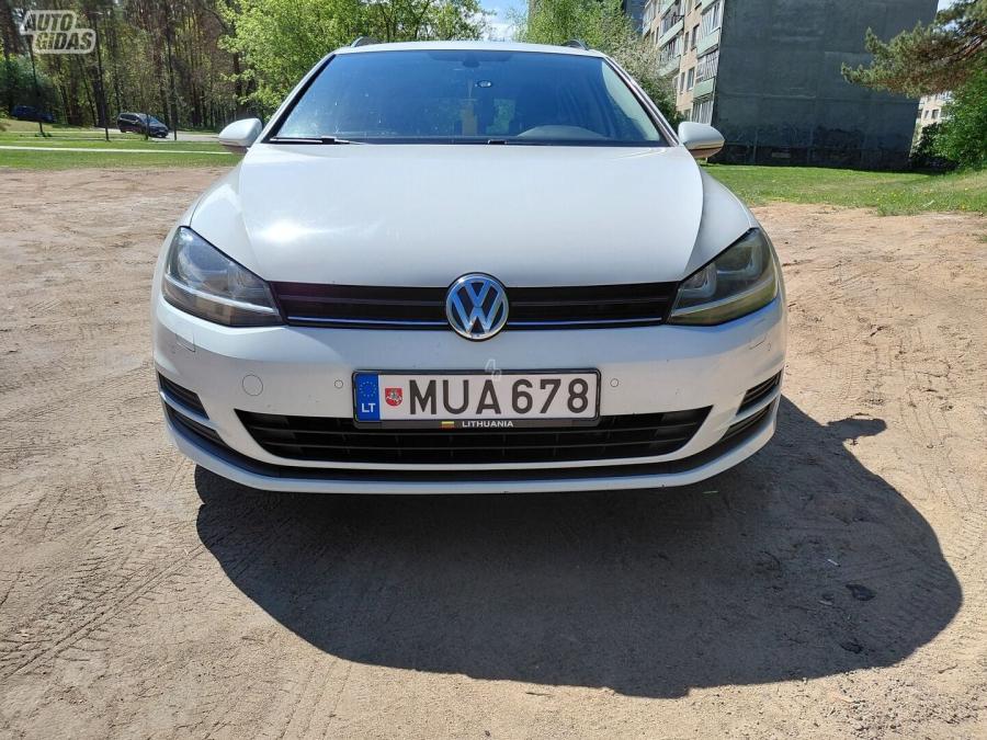 White Volkswagen Golf 2015 in Vilnius, with an engine capacity of 1.60 L and mileage of 191 thousand km for 6000 €, photo 9 on AUTOMOTO.COM.LV