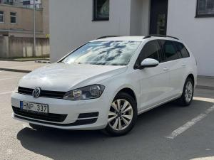White Volkswagen Golf 2015 in Siauliai, with an engine capacity of 1.60 L and mileage of 265 thousand km for 5400 €, photo  on AUTOMOTO.COM.LV