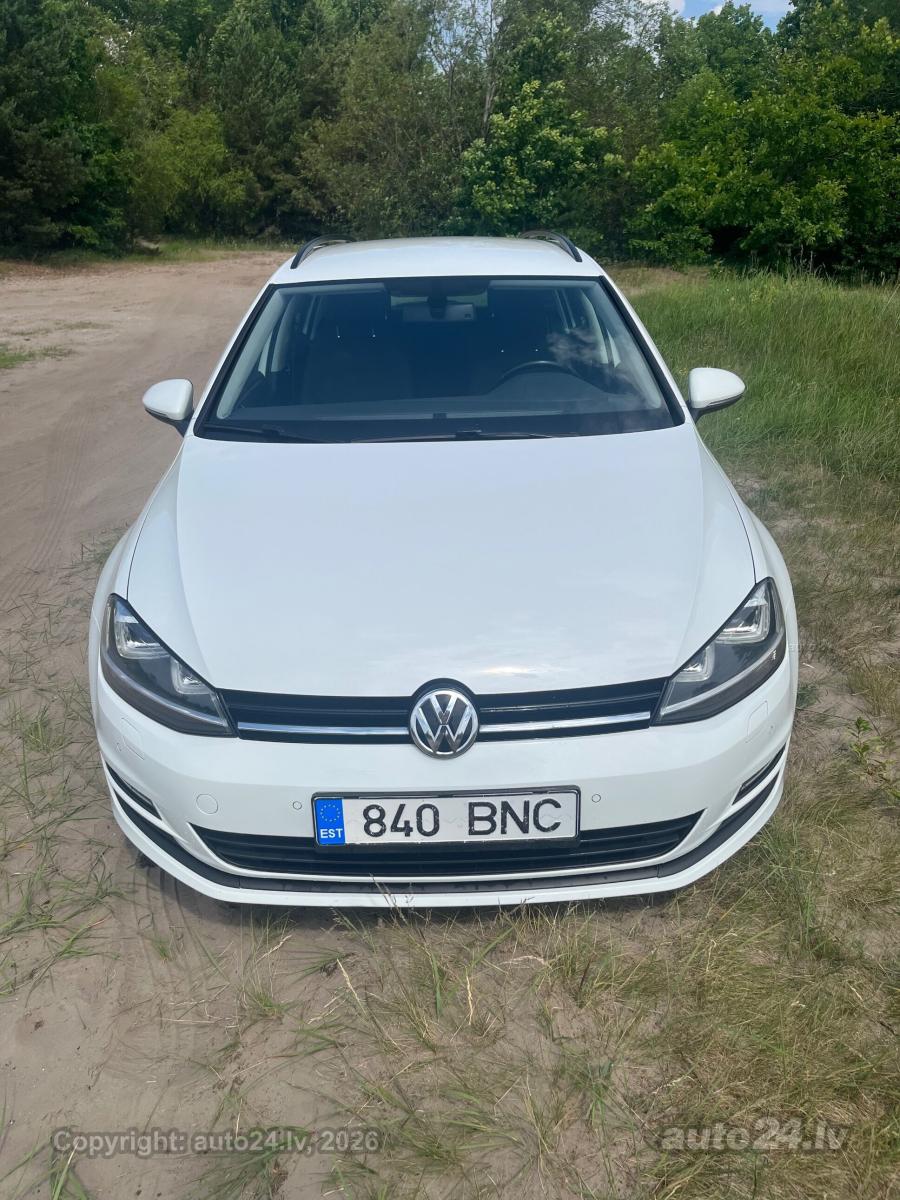 White Volkswagen Golf 2015 in Parnu, with an engine capacity of 1.40 L and mileage of 173 thousand km for 7500 €, photo 1 on AUTOMOTO.COM.LV