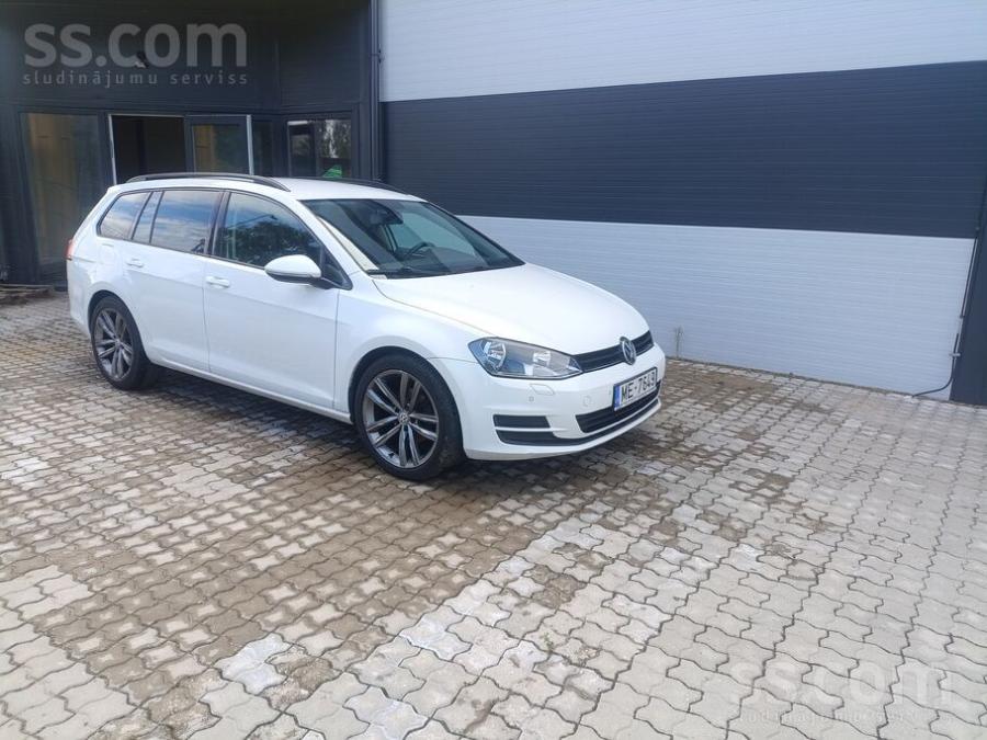 Balts Volkswagen Golf 2015 Rīga, ar dzinēja tilpumu 2.00 L un nobraukumu 386 tūkst. km par 5700 €, foto 1 vietnē AUTOMOTO.COM.LV