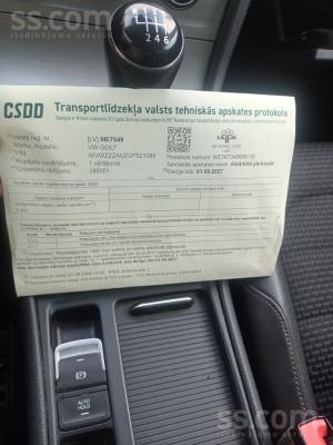 Balts Volkswagen Golf 2015 Rīga, ar dzinēja tilpumu 2.00 L un nobraukumu 386 tūkst. km par 5700 €, foto 12 vietnē AUTOMOTO.COM.LV