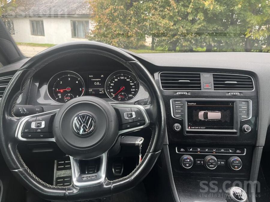 Balts Volkswagen Golf 2015 Saldus, ar dzinēja tilpumu 2.00 L un nobraukumu 298 tūkst. km par 12100 €, foto 5 vietnē AUTOMOTO.COM.LV