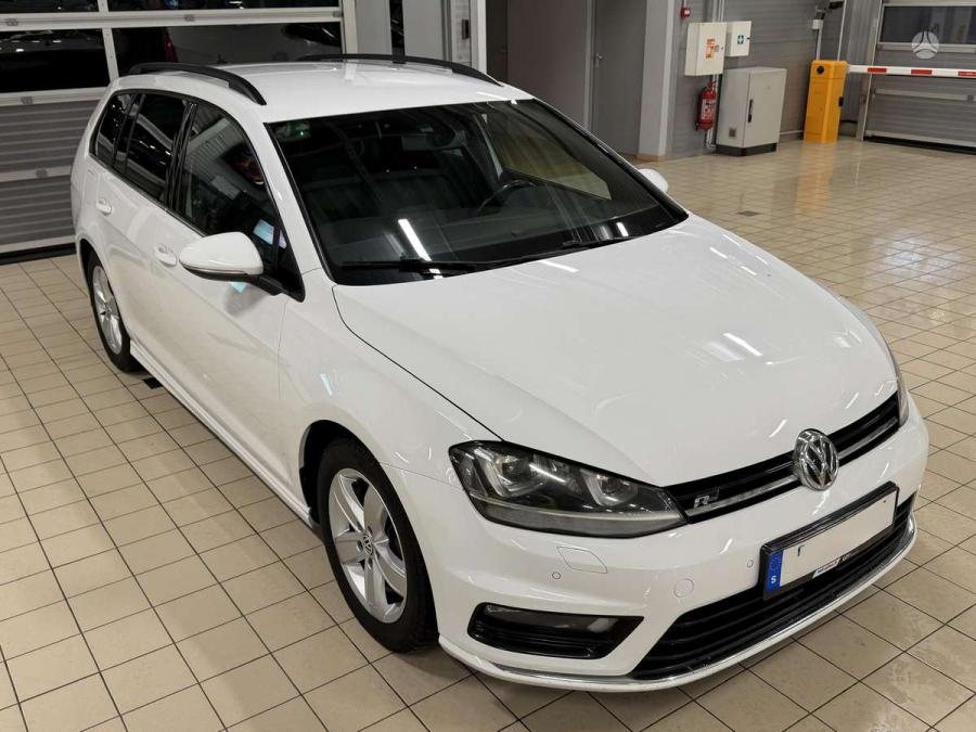 Balts Volkswagen Golf 2016 Viļņa, ar dzinēja tilpumu 2.00 L un nobraukumu 287 tūkst. km par 8200 €, foto 1 vietnē AUTOMOTO.COM.LV