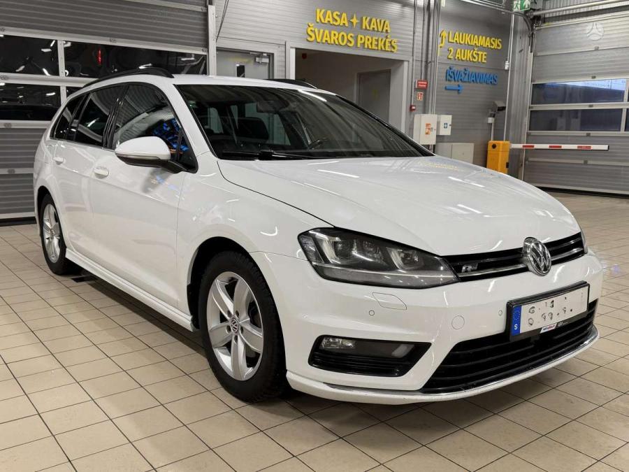 Balts Volkswagen Golf 2016 Viļņa, ar dzinēja tilpumu 2.00 L un nobraukumu 287 tūkst. km par 8200 €, foto 9 vietnē AUTOMOTO.COM.LV