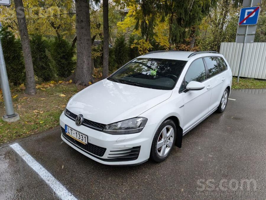 Balts Volkswagen Golf 2016 Rīga, ar dzinēja tilpumu 2.00 L un nobraukumu 215 tūkst. km par 7800 €, foto 1 vietnē AUTOMOTO.COM.LV