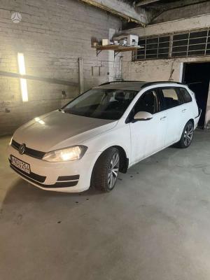 White Volkswagen Golf 2016 in Panevezys, with an engine capacity of 1.20 L and mileage of 169 thousand km for 2990 €, photo  on AUTOMOTO.COM.LV