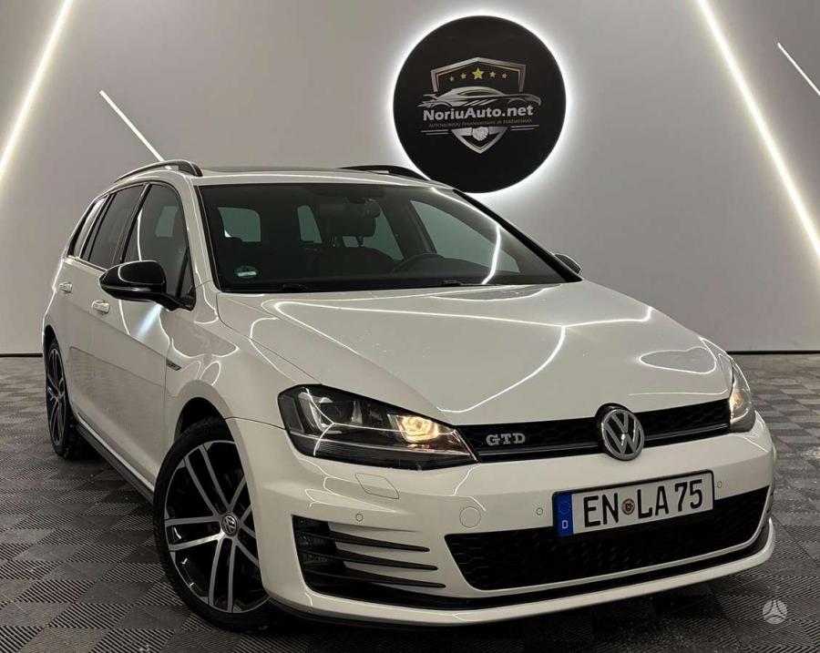 Balts Volkswagen Golf 2016 Marijampole, ar dzinēja tilpumu 1.97 L un nobraukumu 191 tūkst. km par 11999 €, foto 1 vietnē AUTOMOTO.COM.LV
