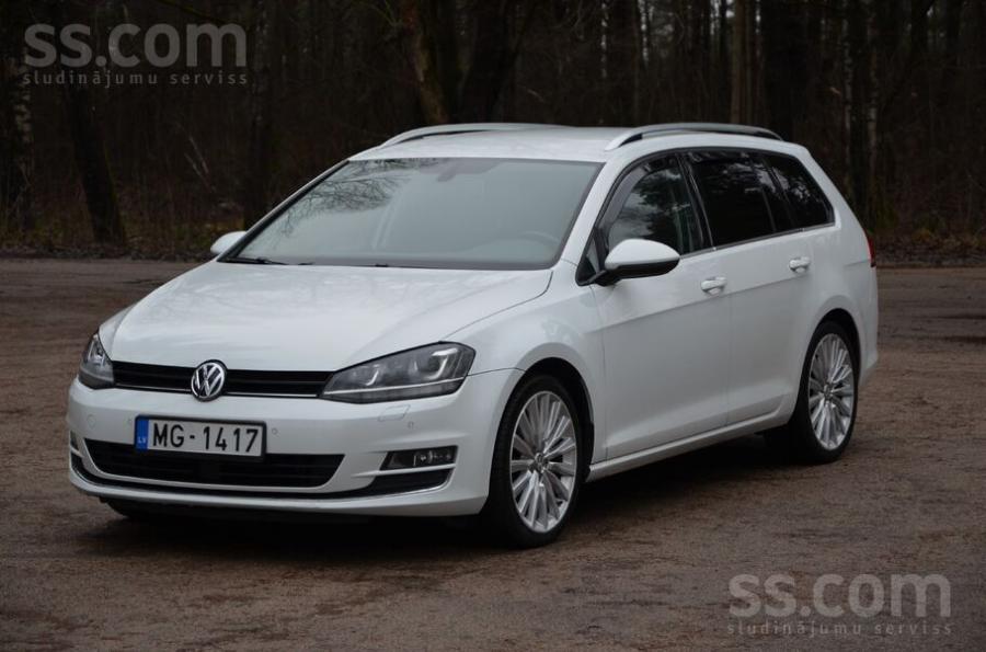 Balts Volkswagen Golf 2016 Rīga, ar dzinēja tilpumu 2.00 L un nobraukumu 257 tūkst. km par 7990 €, foto 5 vietnē AUTOMOTO.COM.LV