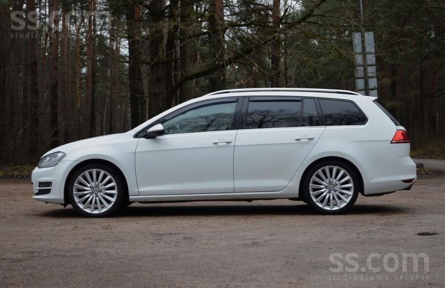 Balts Volkswagen Golf 2016 Rīga, ar dzinēja tilpumu 2.00 L un nobraukumu 257 tūkst. km par 7990 €, foto 6 vietnē AUTOMOTO.COM.LV
