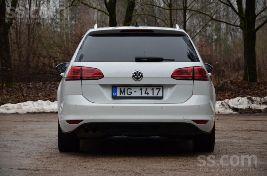 Balts Volkswagen Golf 2016 Rīga, ar dzinēja tilpumu 2.00 L un nobraukumu 257 tūkst. km par 7990 €, foto 8 vietnē AUTOMOTO.COM.LV