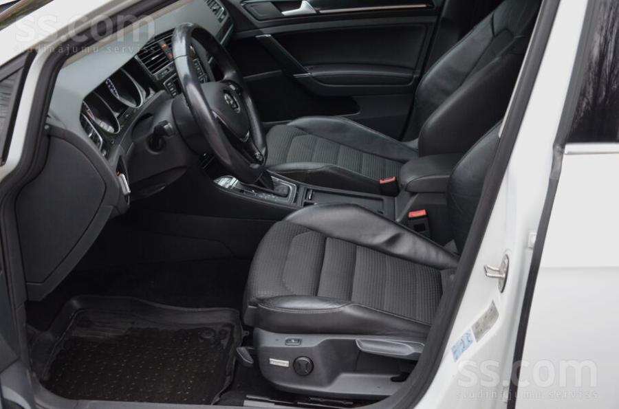 Balts Volkswagen Golf 2016 Rīga, ar dzinēja tilpumu 2.00 L un nobraukumu 257 tūkst. km par 7990 €, foto 13 vietnē AUTOMOTO.COM.LV