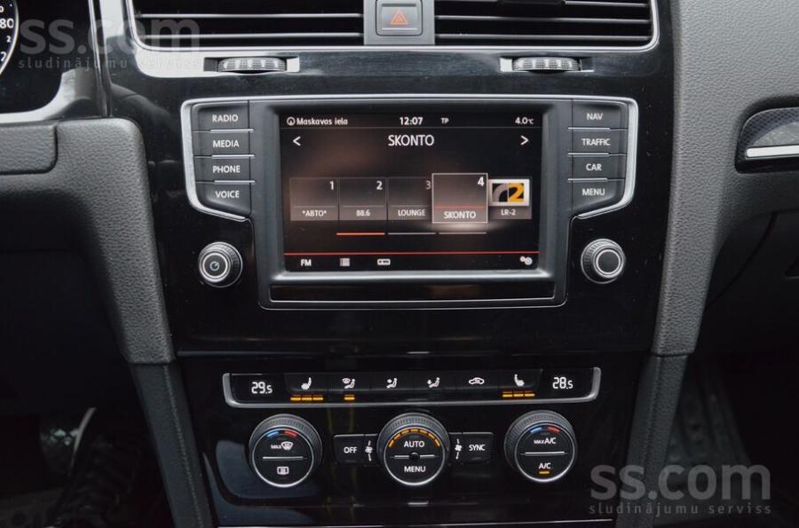 Balts Volkswagen Golf 2016 Rīga, ar dzinēja tilpumu 2.00 L un nobraukumu 257 tūkst. km par 7990 €, foto 16 vietnē AUTOMOTO.COM.LV