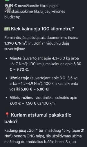 Белый Фольксваген Гольф 2016 в Каунас, объемом двигателя 1.40 л и пробегом 150 тыс. км за 6700 €, фото 7 на AUTOMOTO.COM.LV