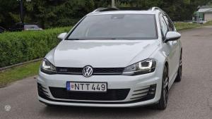 White Volkswagen Golf 2016 in Raseiniai, with an engine capacity of 1.97 L and mileage of 236 thousand km for 9990 €, photo 5 on AUTOMOTO.COM.LV