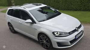 White Volkswagen Golf 2016 in Raseiniai, with an engine capacity of 1.97 L and mileage of 236 thousand km for 9990 €, photo 11 on AUTOMOTO.COM.LV