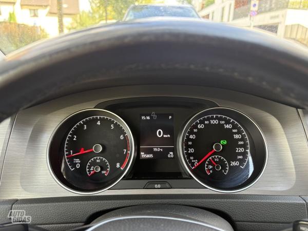 Balts Volkswagen Golf 2016 Viļņa, ar dzinēja tilpumu 1.40 L un nobraukumu 196 tūkst. km par 7190 €, foto 7 vietnē AUTOMOTO.COM.LV