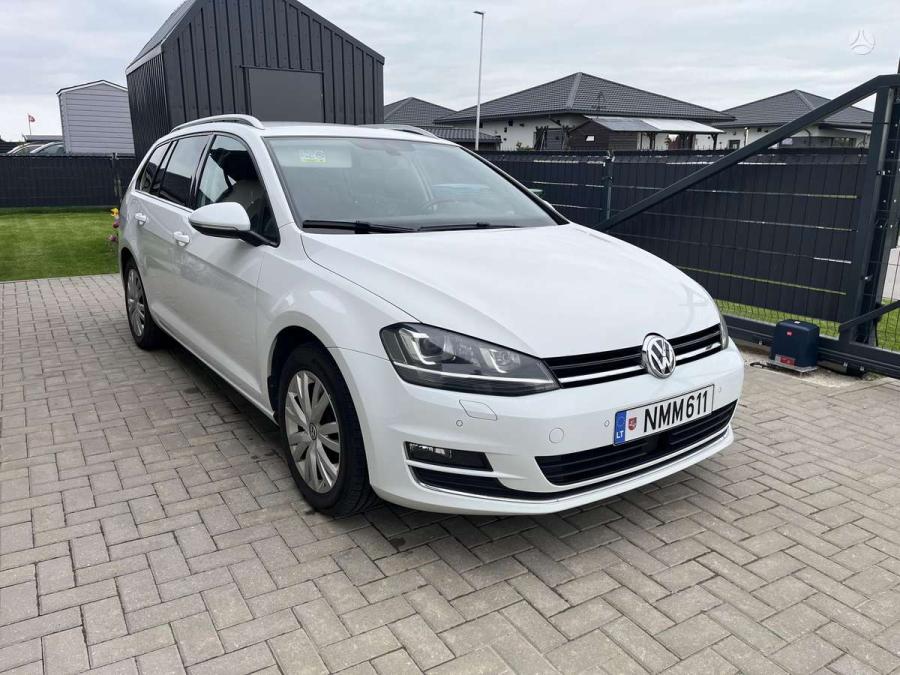 Balts Volkswagen Golf 2016 Kauņa, ar dzinēja tilpumu 1.97 L un nobraukumu 329 tūkst. km par 7500 €, foto 5 vietnē AUTOMOTO.COM.LV