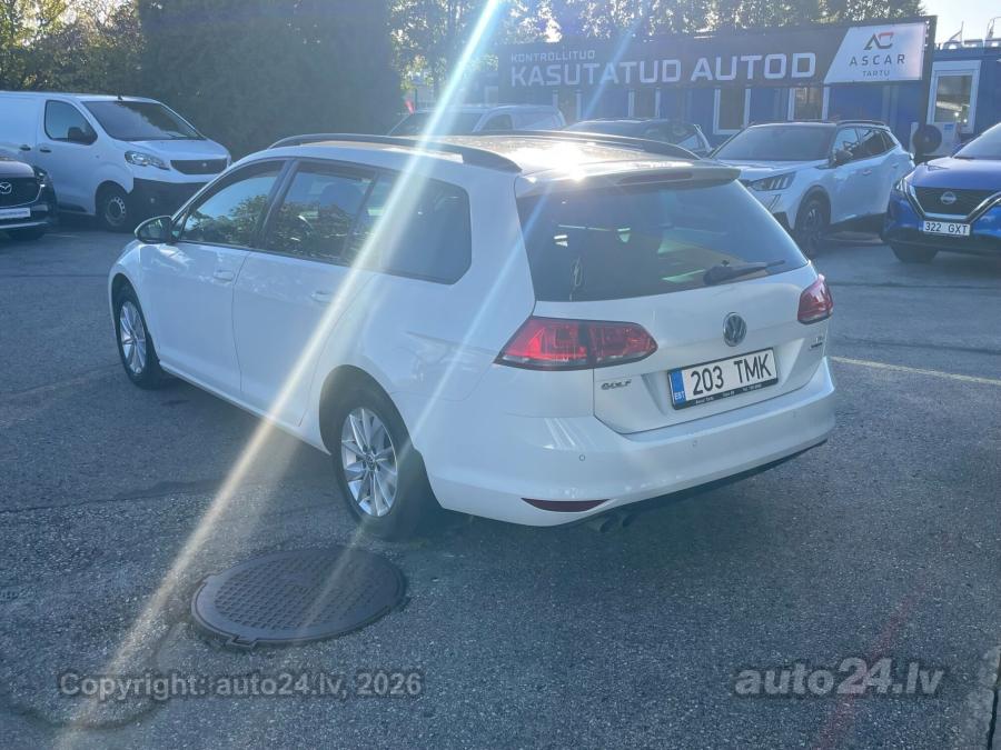 Balts Volkswagen Golf 2016 Tartu, ar dzinēja tilpumu 1.40 L un nobraukumu 77 tūkst. km par 10990 €, foto 5 vietnē AUTOMOTO.COM.LV