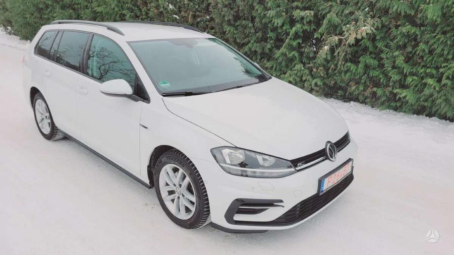 Balts Volkswagen Golf 2017 Kauņa, ar dzinēja tilpumu 1.97 L un nobraukumu 194 tūkst. km par 9300 €, foto 2 vietnē AUTOMOTO.COM.LV