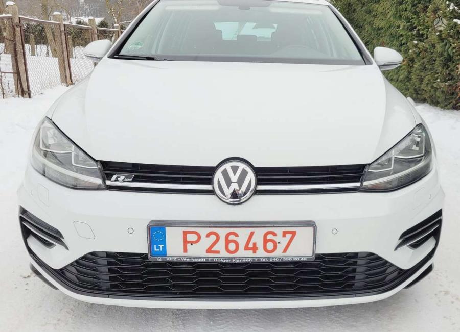 Balts Volkswagen Golf 2017 Kauņa, ar dzinēja tilpumu 1.97 L un nobraukumu 194 tūkst. km par 9300 €, foto 3 vietnē AUTOMOTO.COM.LV