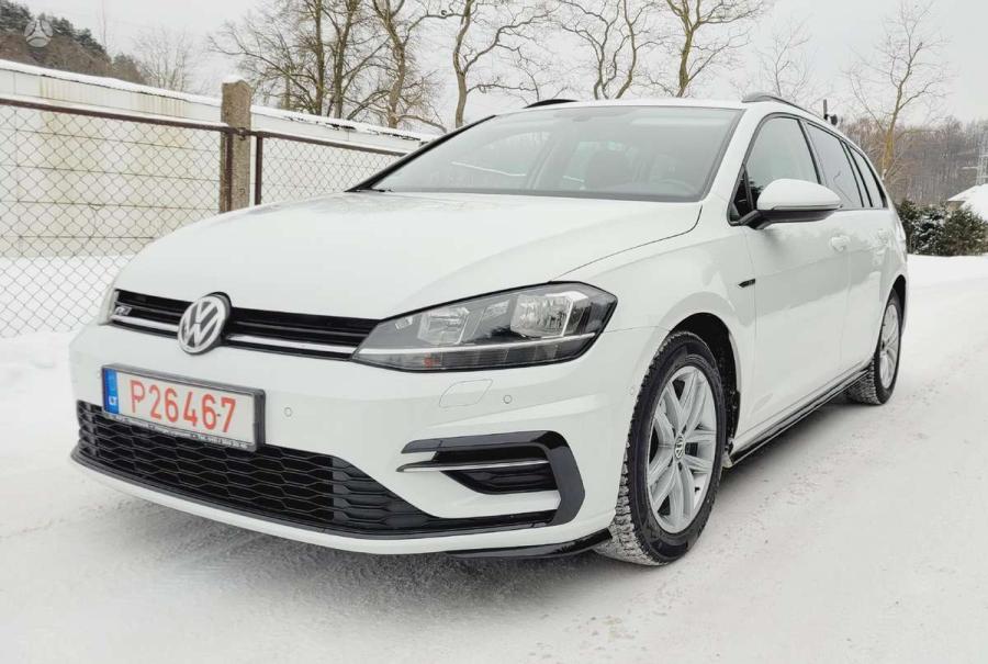 Balts Volkswagen Golf 2017 Kauņa, ar dzinēja tilpumu 1.97 L un nobraukumu 194 tūkst. km par 9300 €, foto 4 vietnē AUTOMOTO.COM.LV