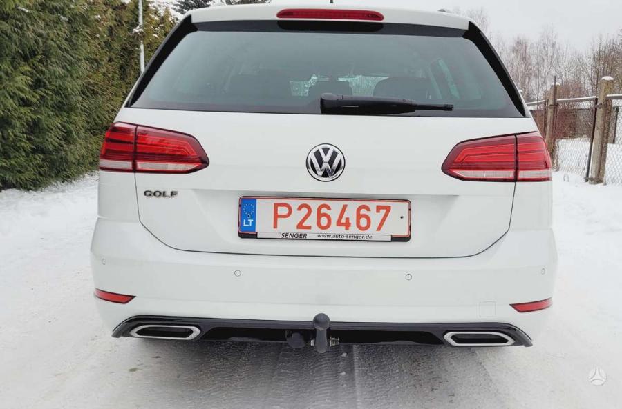 Balts Volkswagen Golf 2017 Kauņa, ar dzinēja tilpumu 1.97 L un nobraukumu 194 tūkst. km par 9300 €, foto 7 vietnē AUTOMOTO.COM.LV