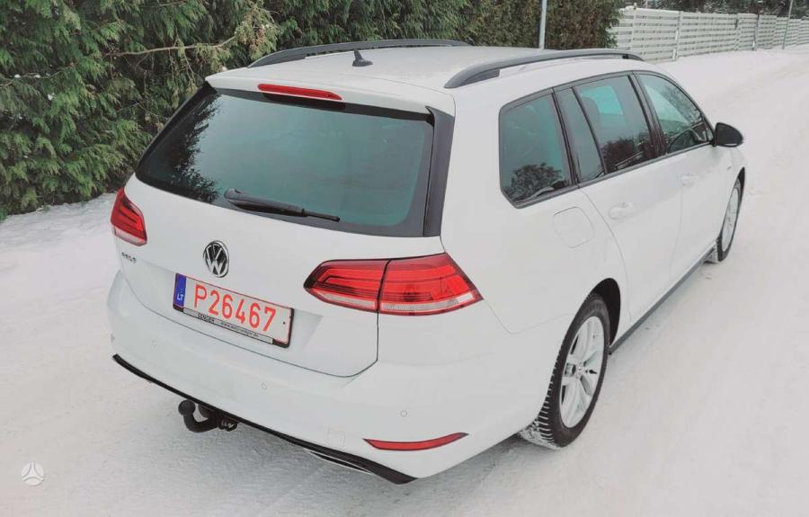 Balts Volkswagen Golf 2017 Kauņa, ar dzinēja tilpumu 1.97 L un nobraukumu 194 tūkst. km par 9300 €, foto 8 vietnē AUTOMOTO.COM.LV