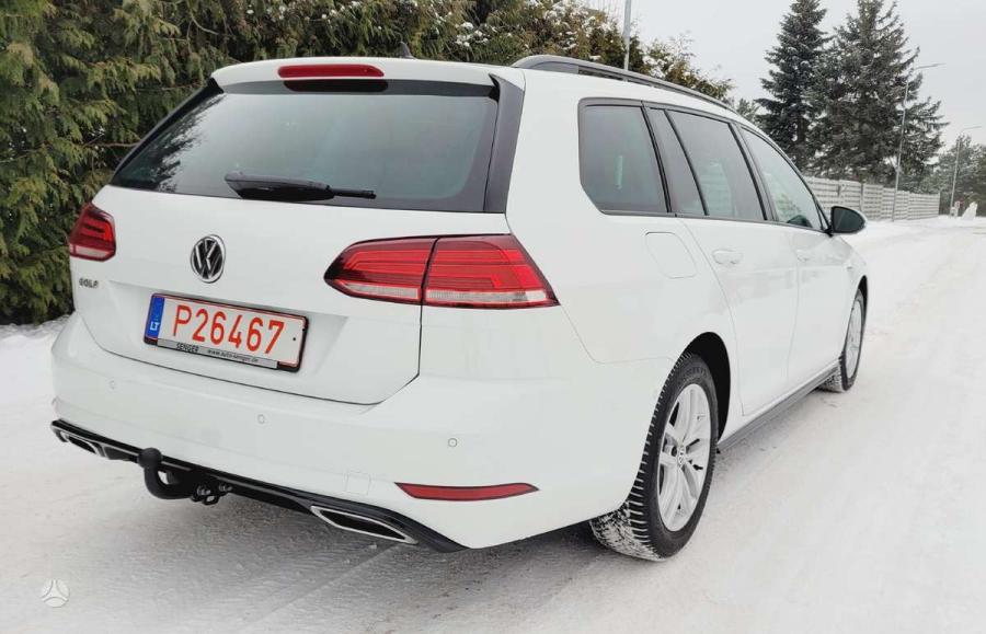 Balts Volkswagen Golf 2017 Kauņa, ar dzinēja tilpumu 1.97 L un nobraukumu 194 tūkst. km par 9300 €, foto 9 vietnē AUTOMOTO.COM.LV