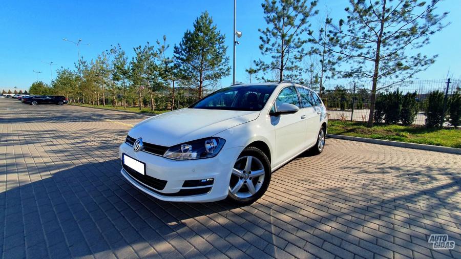 White Volkswagen Golf 2017 in Kaunas, with an engine capacity of 1.60 L and mileage of 245 thousand km for 6800 €, photo 1 on AUTOMOTO.COM.LV