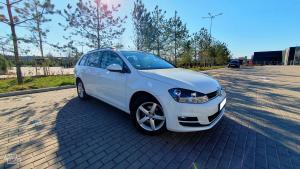 White Volkswagen Golf 2017 in Kaunas, with an engine capacity of 1.60 L and mileage of 245 thousand km for 6800 €, photo 4 on AUTOMOTO.COM.LV