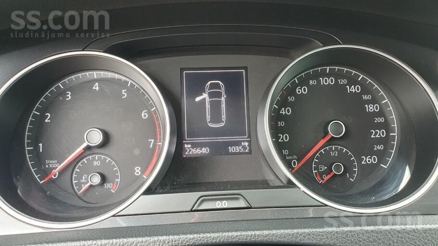 Balts Volkswagen Golf 2017 Dobele, ar dzinēja tilpumu 1.40 L un nobraukumu 227 tūkst. km par 7800 €, foto 15 vietnē AUTOMOTO.COM.LV