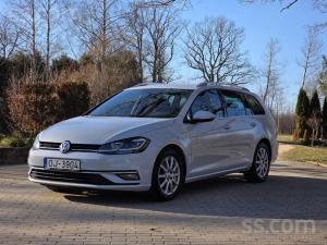 White Volkswagen Golf 2017 in Tukums, with an engine capacity of 2.00 L and mileage of 258 thousand km for 10199 €, photo  on AUTOMOTO.COM.LV