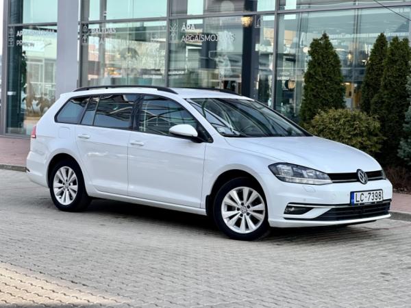 White Volkswagen Golf 2017 in Riga, with an engine capacity of 1.40 L and mileage of 196 thousand km for 8200 €, photo 1 on AUTOMOTO.COM.LV
