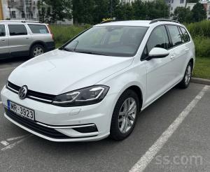 White Volkswagen Golf 2017 in Riga, with an engine capacity of 1.60 L and mileage of 305 thousand km for 8200 €, photo  on AUTOMOTO.COM.LV