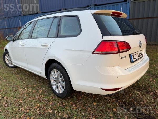 White Volkswagen Golf 2017 in Riga, with an engine capacity of 1.60 L and mileage of 234 thousand km for 6990 €, photo 3 on AUTOMOTO.COM.LV