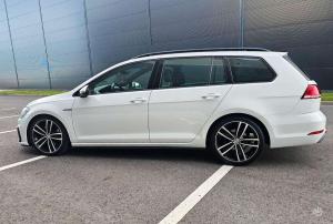 White Volkswagen Golf 2017 in Kaunas, with an engine capacity of 1.97 L and mileage of 205 thousand km for 13000 €, photo 7 on AUTOMOTO.COM.LV
