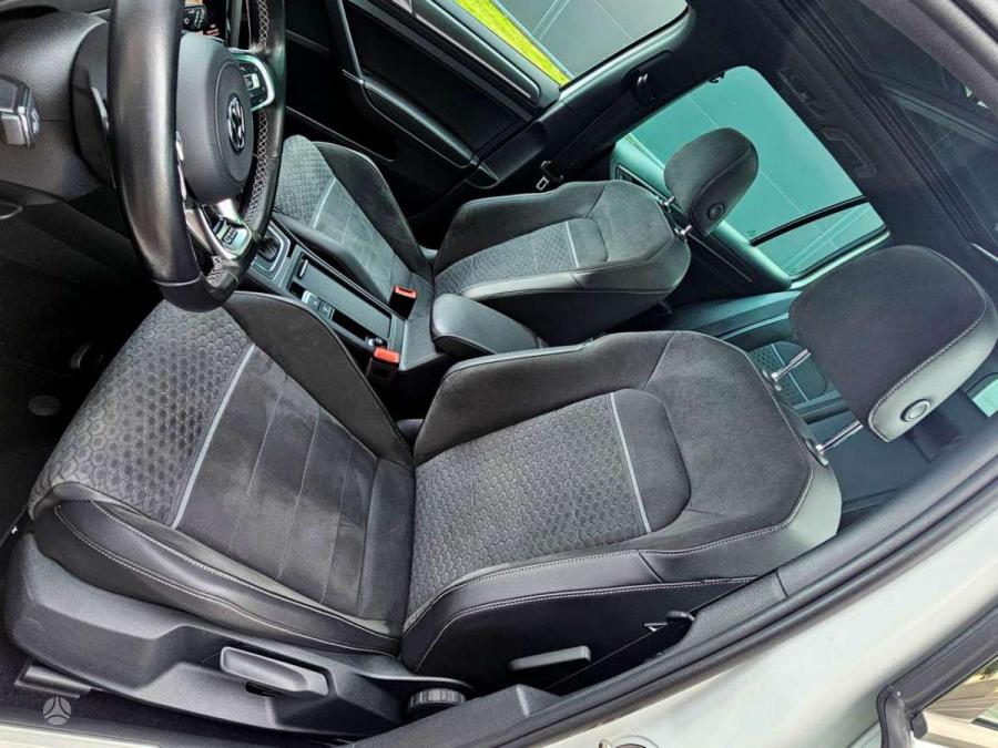 White Volkswagen Golf 2017 in Kaunas, with an engine capacity of 1.97 L and mileage of 205 thousand km for 13000 €, photo 10 on AUTOMOTO.COM.LV