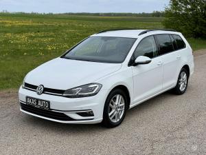 White Volkswagen Golf 2017 in Vilkaviskis, with an engine capacity of 1.97 L and mileage of 239 thousand km for 9700 €, photo  on AUTOMOTO.COM.LV