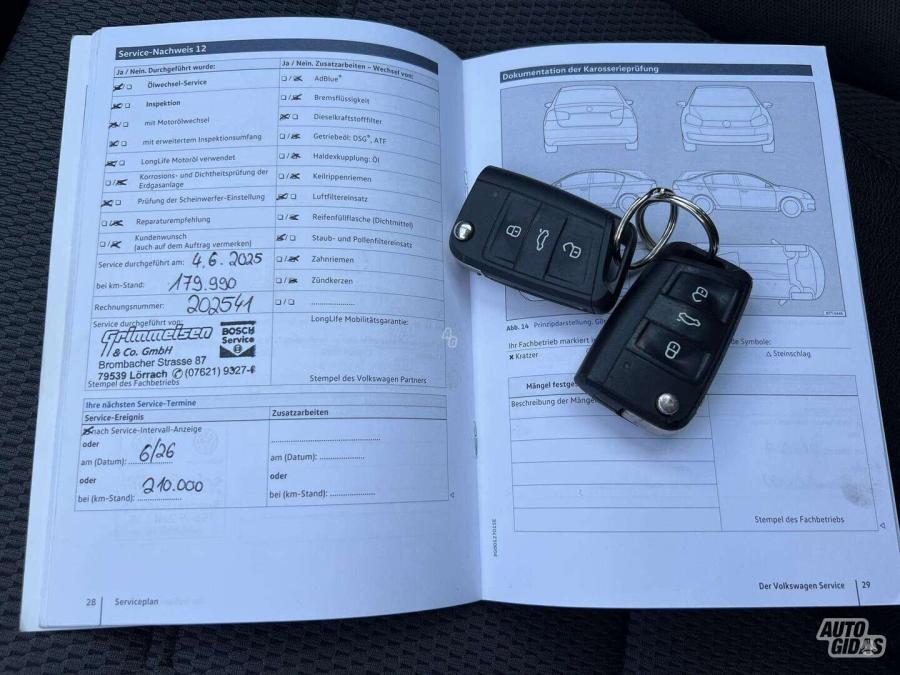 Balts Volkswagen Golf 2017 Šauļi, ar dzinēja tilpumu 1.60 L un nobraukumu 214 tūkst. km par 8900 €, foto 24 vietnē AUTOMOTO.COM.LV