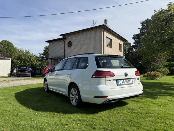 White Volkswagen Golf 2017 in Parnu, with an engine capacity of 0.00 L and mileage of 207 thousand km for 8100 €, photo 5 on AUTOMOTO.COM.LV
