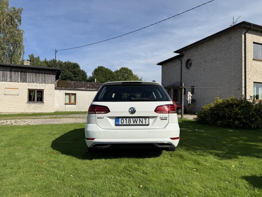 White Volkswagen Golf 2017 in Parnu, with an engine capacity of 0.00 L and mileage of 207 thousand km for 8100 €, photo 18 on AUTOMOTO.COM.LV