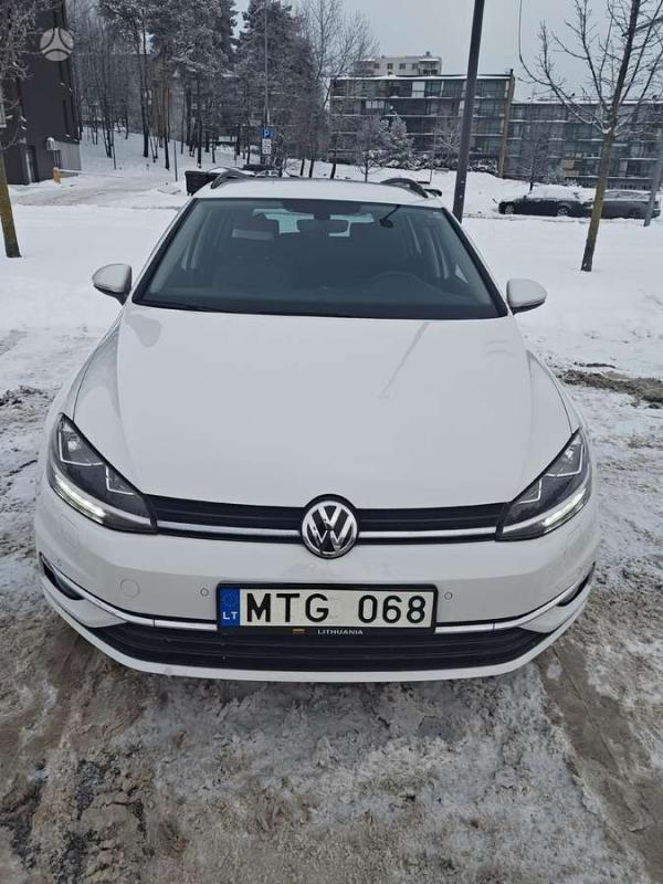 Balts Volkswagen Golf 2018 Viļņa, ar dzinēja tilpumu 1.60 L un nobraukumu 185 tūkst. km par 8900 €, foto 1 vietnē AUTOMOTO.COM.LV