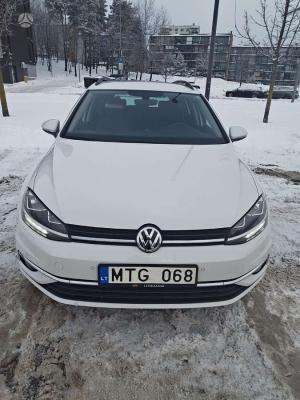 Balts Volkswagen Golf 2018 Viļņa, ar dzinēja tilpumu 1.60 L un nobraukumu 185 tūkst. km par 8900 €, foto  vietnē AUTOMOTO.COM.LV