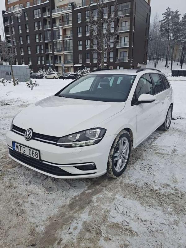 Balts Volkswagen Golf 2018 Viļņa, ar dzinēja tilpumu 1.60 L un nobraukumu 185 tūkst. km par 8900 €, foto 2 vietnē AUTOMOTO.COM.LV