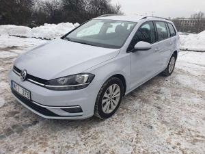 Balts Volkswagen Golf 2018 Viļņa, ar dzinēja tilpumu 1.60 L un nobraukumu 193 tūkst. km par 8900 €, foto  vietnē AUTOMOTO.COM.LV