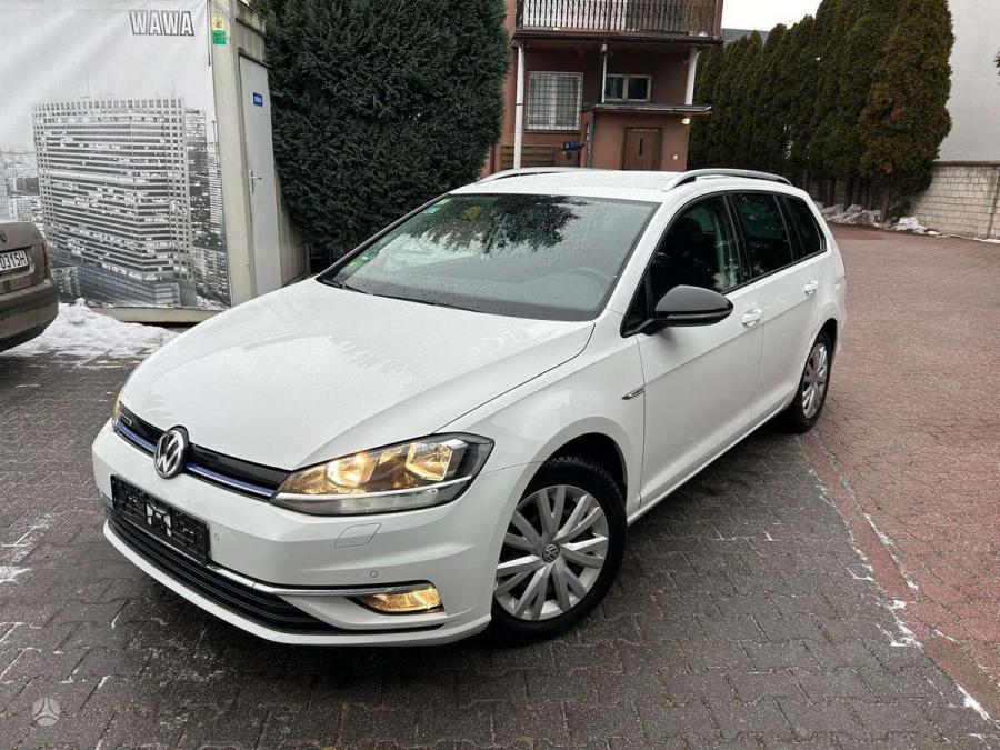 White Volkswagen Golf 2018 in Marijampole, with an engine capacity of 1.40 L and mileage of 169 thousand km for 9700 €, photo 1 on AUTOMOTO.COM.LV